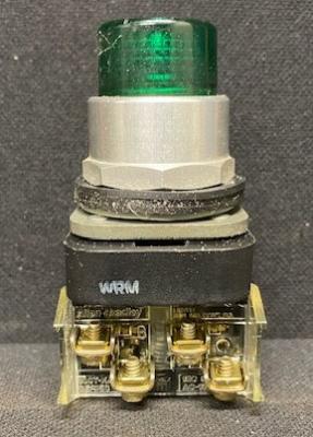 Allen-Bradley 800T-PB16 Illuminated Green Push Button | Garden City Plastics